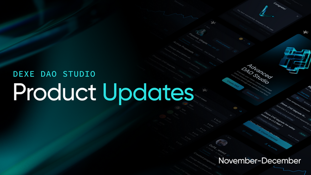 DeXe DAO Studio — create, manage & govern your DAO